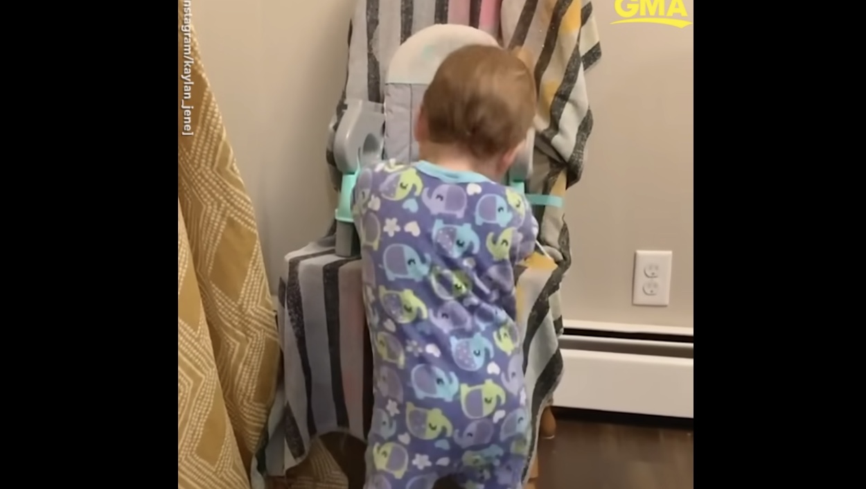 When Mom Turns On The Music, Baby Girl Wows With Her Adorable Dance ...